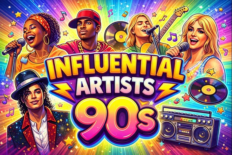 1990s Influential Artists - Songs from the 1990s!